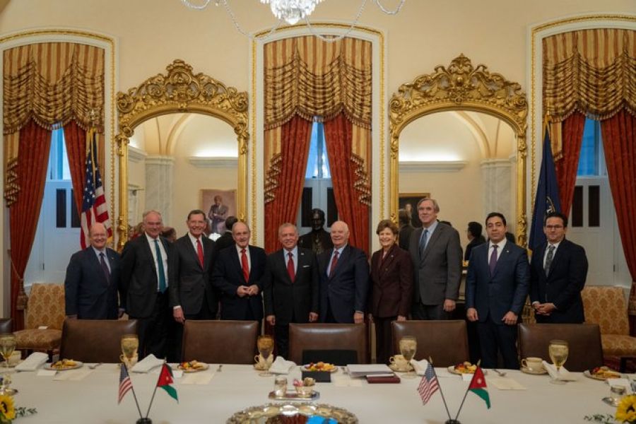 الملك عبدالله الثاني يلتقي في واشنطن لجنة العلاقات الخارجية بمجلس ...